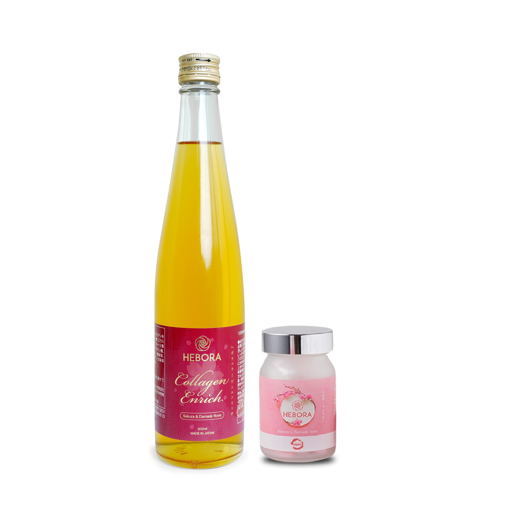 Combo Hebora & Collagen Enrich Nước Uống Thơm Cơ Thể Và Đẹp Da